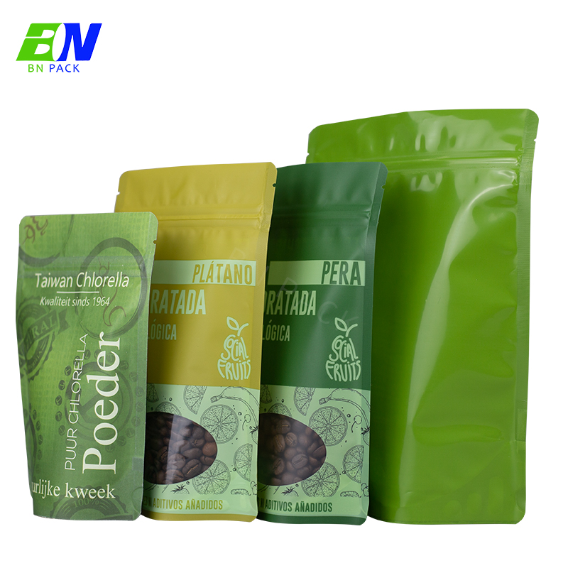 Sachet biodégradable compostable en plastique PLA transparent avec ...